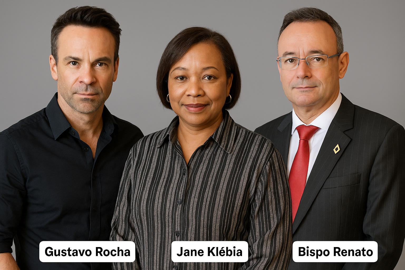 Gustavo Rocha, Jane Klébia e Bispo Renato oficializam filiação ao ...
